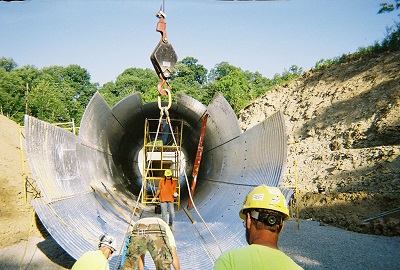 Drainage Products – Corrugated Steel Pipe | St. Regis Culvert | St ...